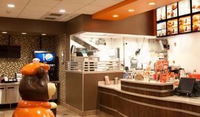 Fast food restaurant LED lighting case study, A&W | Cree Lighting