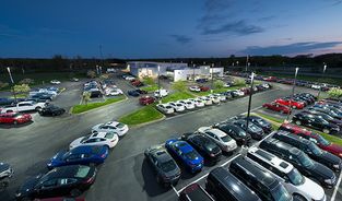 Ford dealer upgrades to sustainable LED lighting | Cree Lighting